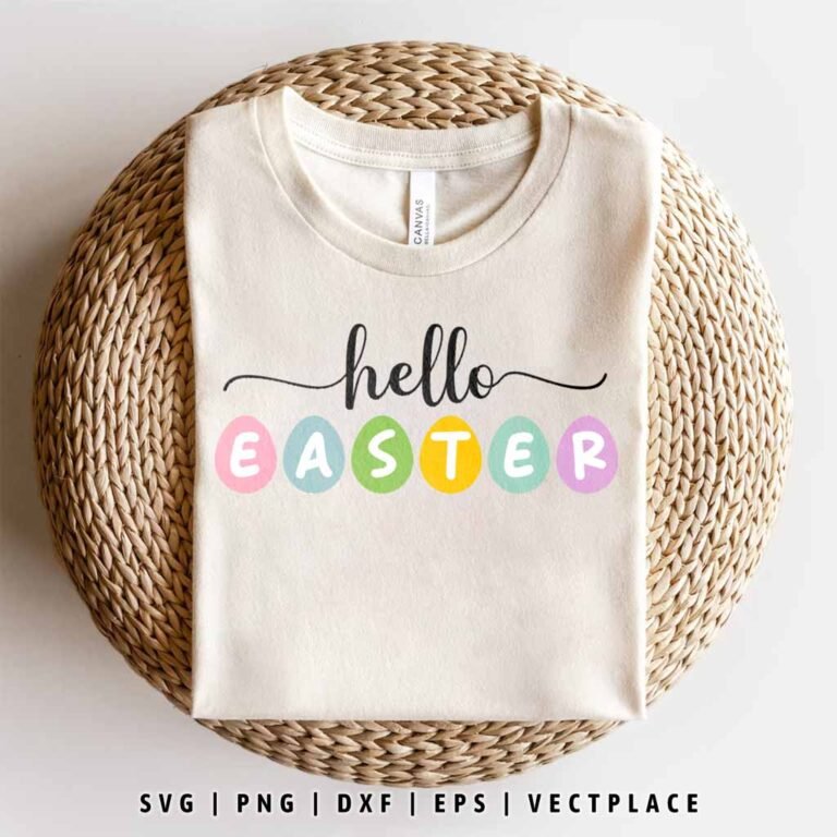 Hello Kitty Easter Bunny SVG - Vectplace