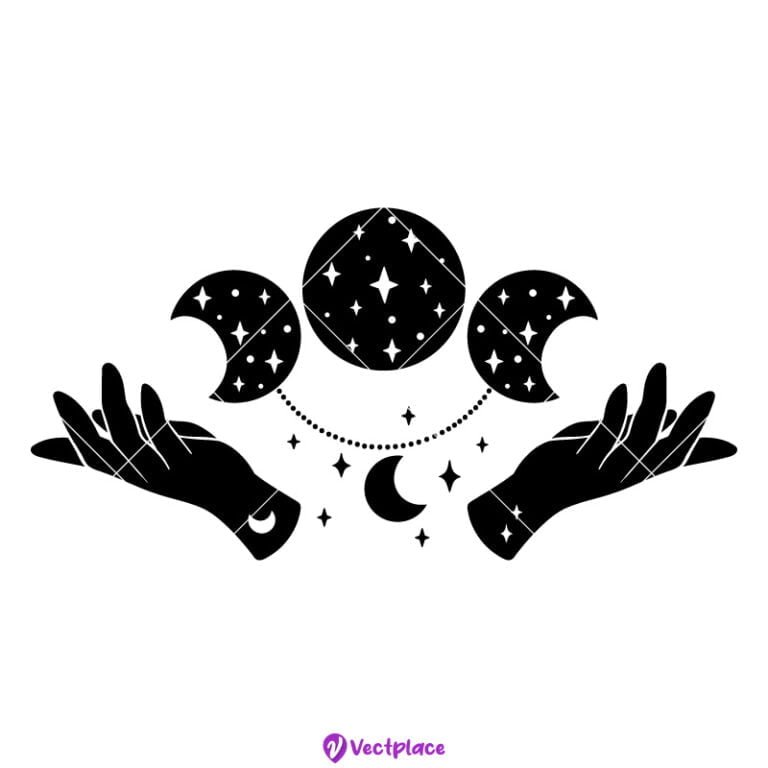 Celestial Hands Svg, Cut File, Cricut, Png, Vector - Vectplace
