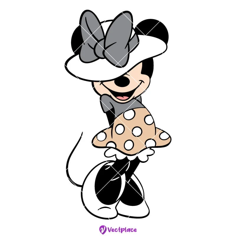 Minnie Mouse Svg, Minnie Svg, Cut File, Cricut, Png, Vector - Vectplace