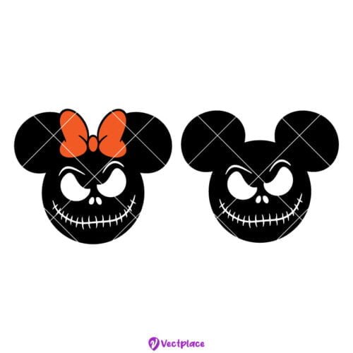 Minnie Mouse Ghost SVG | Halloween SVG - Vectplace