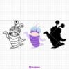 Boo Monsters Inc Svg, Cut File, Cricut, Png, Vector - Vectplace