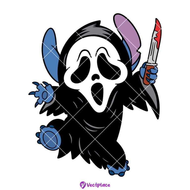 Stitch Scream Svg, Halloween Svg, Cut File, Cricut, Png, Vector - Vectplace