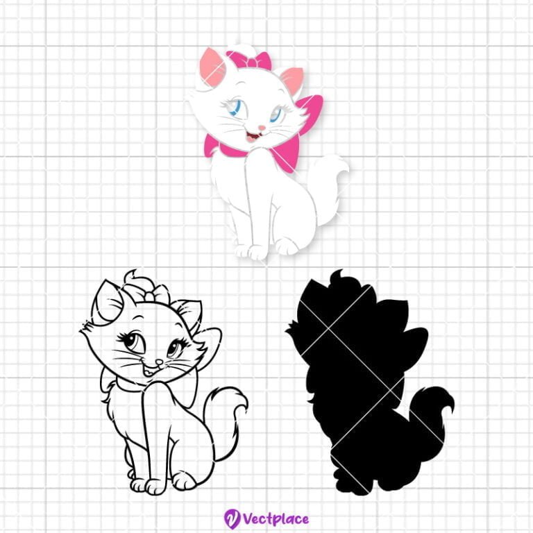 Aristocats Svg, Cat Marie Svg, Cut File, Cricut, Png, Vector - Vectplace