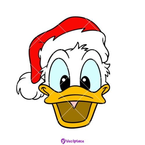 Donald Duck Christmas SVG - Vectplace