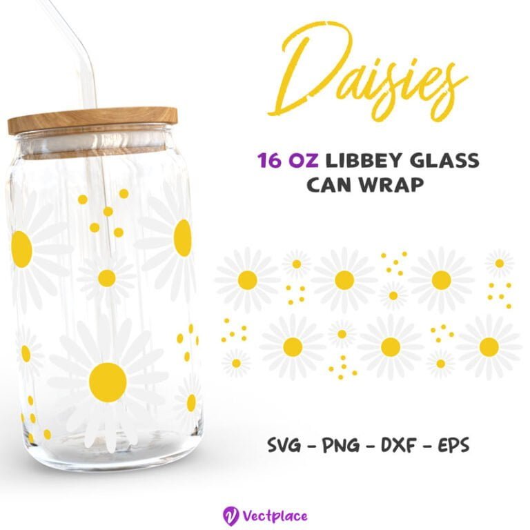 Daisy Svg, Flower Svg, Cut File, Cricut, Png, Vector - Vectplace