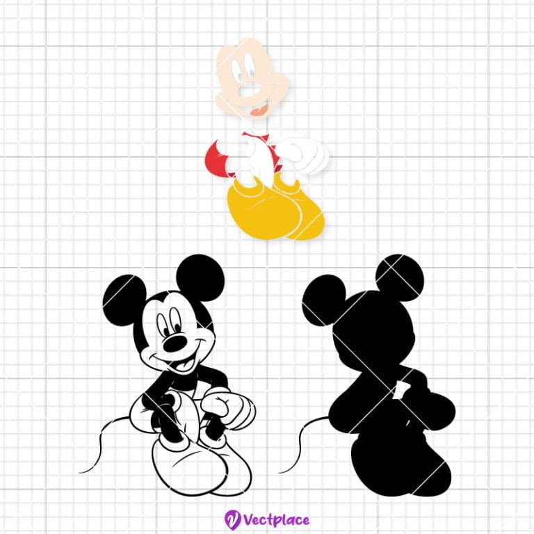 Mickey Mouse Svg, Cut File, Cricut, Png, Vector - Vectplace