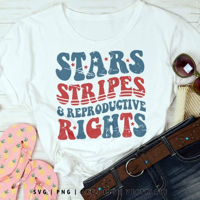 Stars Stripes and Reproductive Rights SVG - Vectplace
