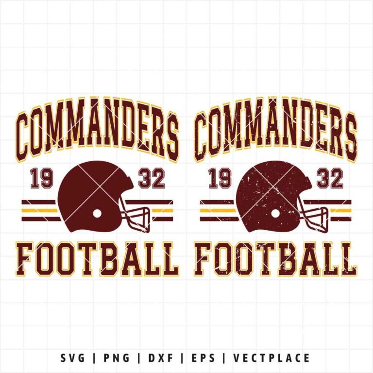 Washington Commanders Football SVG - Vectplace