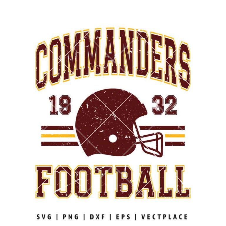 Washington Commanders Football SVG - Vectplace
