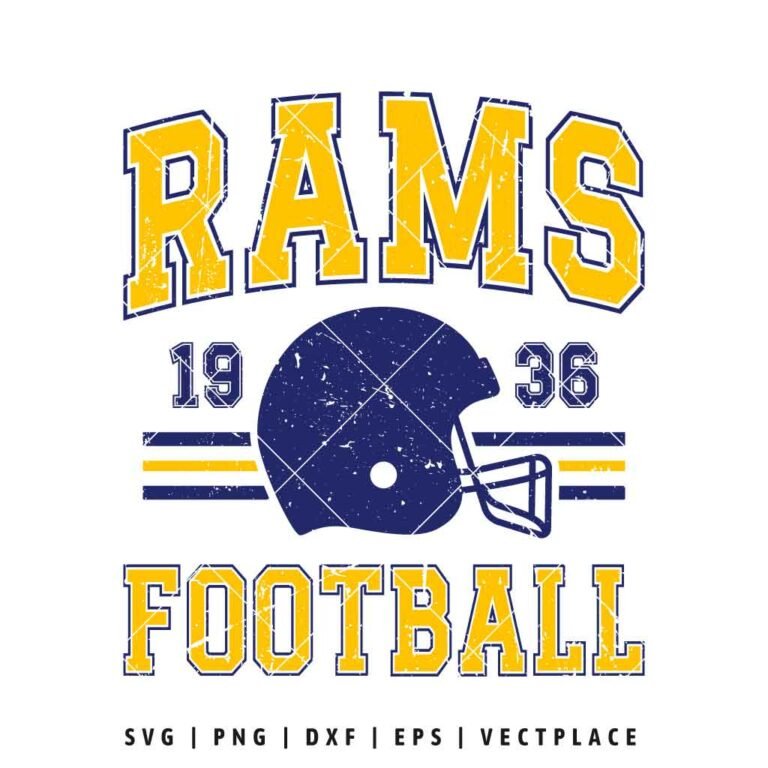 Los Angeles Rams Football SVG - Vectplace
