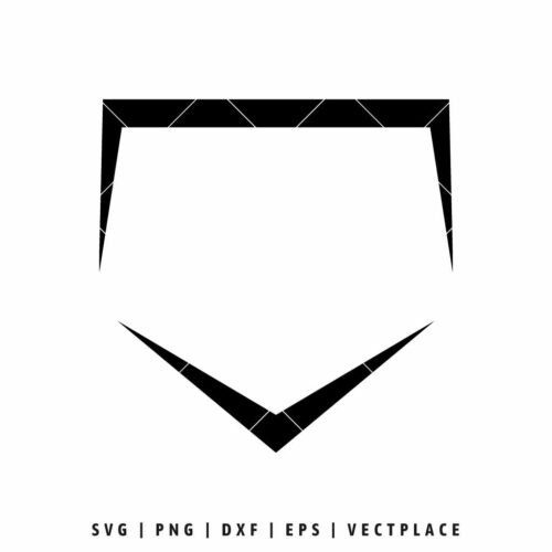 Baseball Home Plate SVG - Vectplace