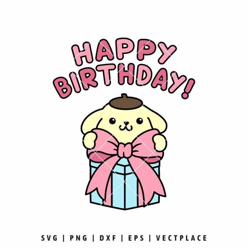 Pompompurin SVG PNG | Birthday Clipart for Cricut & Silhouette - Vectplace